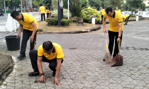 Bakti Religi Sambut Hari Bhayangkara Ke-80 Tahun 2026, Polsek Wates ...